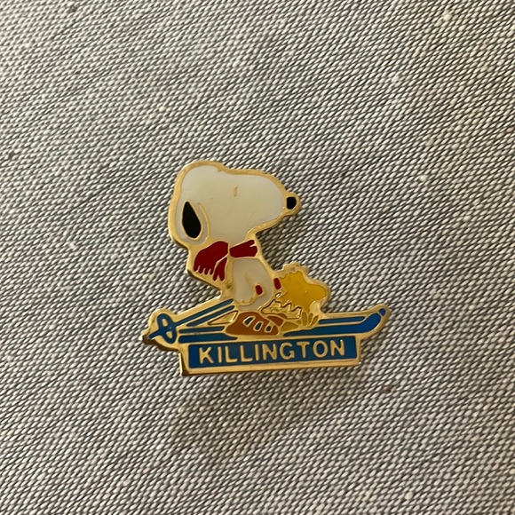 Peanuts | Jewelry | Rare Vintage Peanuts Snoopy Skiing Killington ...
